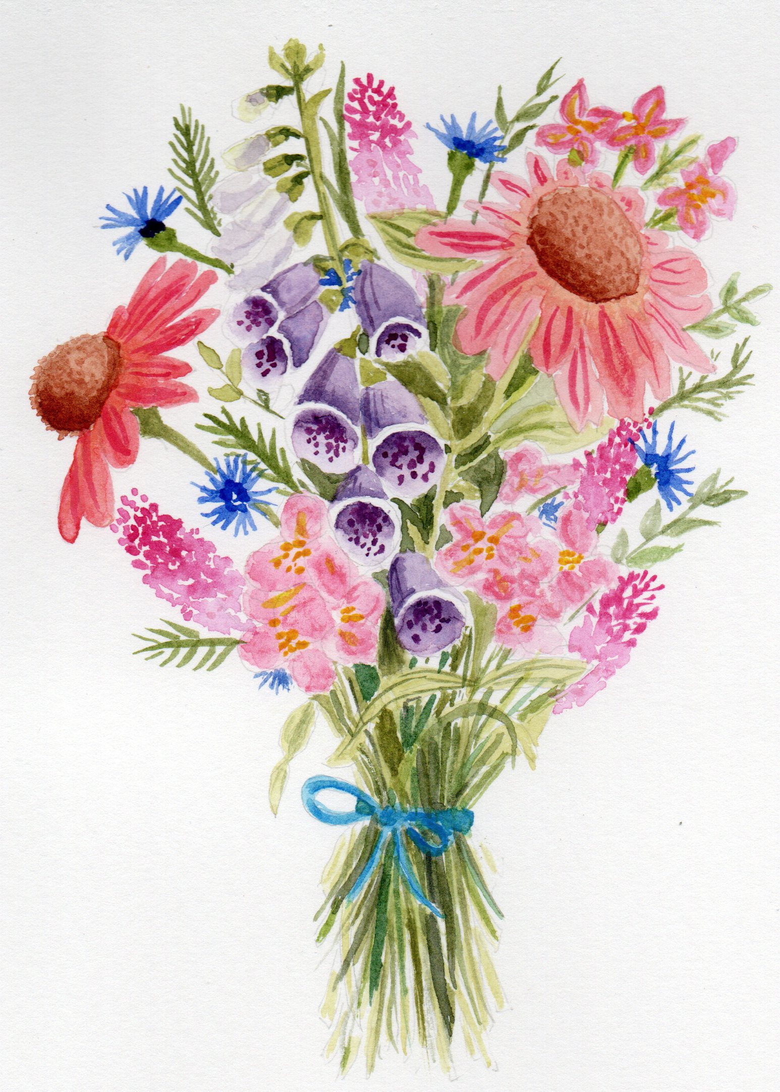 Loose-style Bouquet | Diane Constantine