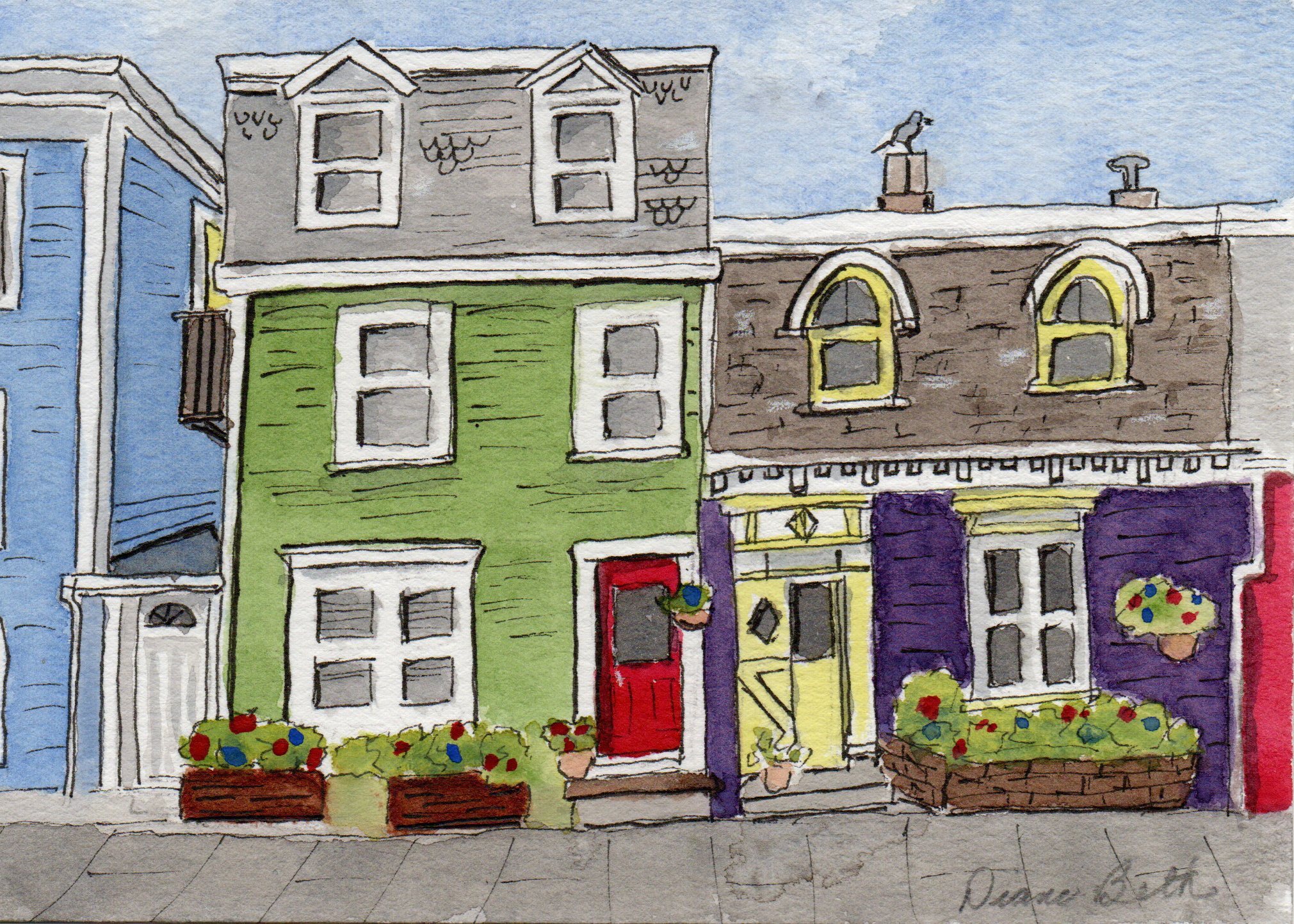 Jelly Bean Row | Diane Constantine
